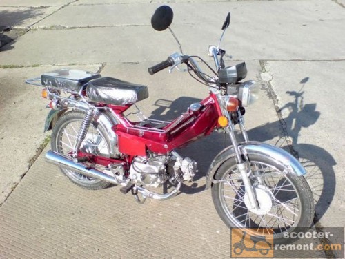 Мопед Дельта — обзор, ремонт, тюнинг — Скутеры Обслуживание и ремонт